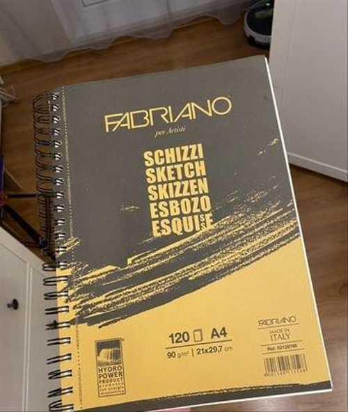 Скетчбук для зарисовок Fabriano Schizzi 29.7 х 21