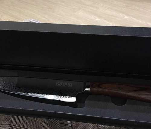 Новый кухонный нож «samurai» из дамасской стали