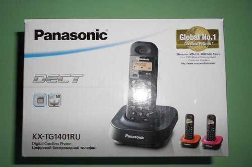 Радиотелефон Panasonic KX-TG1401 беспроводной