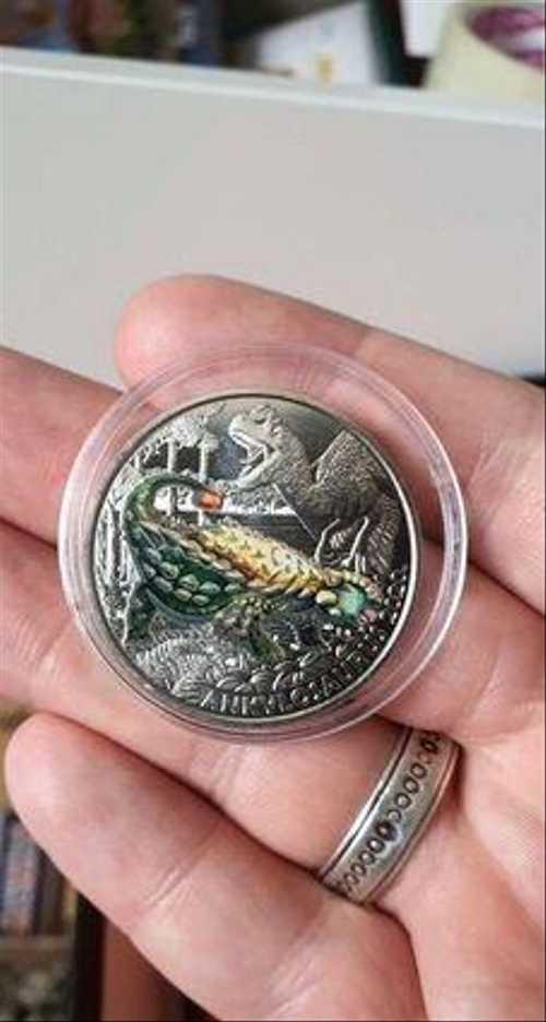 Монета 3 евро Австрия из серии Суперзавры