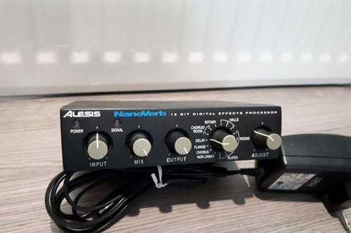 Процессор эффектов alesis nanoverb