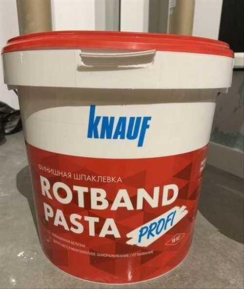 Шпаклевка Knauf Rotband pasta, остаток 13кг