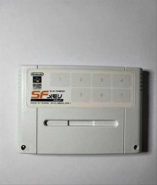 Super Famicom Memory Cassette - JPN