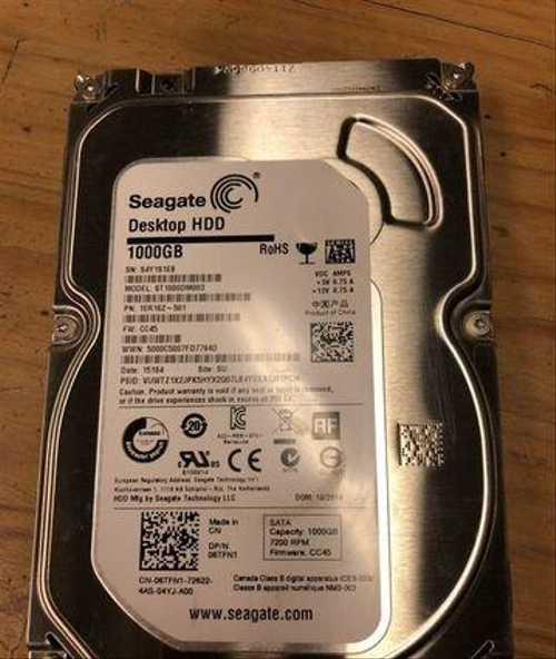 Seagate Desktop HDD 1000 GB Festima.Ru частные объявления