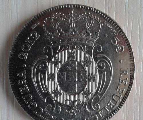 Монета 5евро португалии 2012г