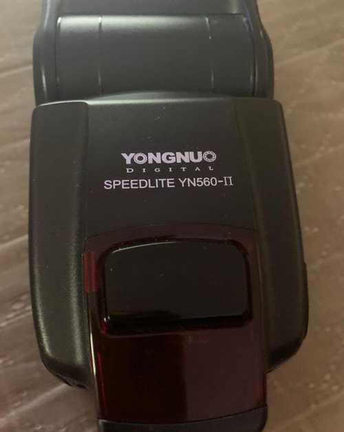 Вспышка yongnuo digital speedlite YN560II