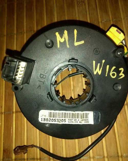 Подрулевой шлейф на Мерседес мл 320 w163