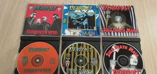 Deadbolt CD Psychobilly / Surf