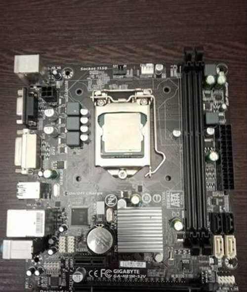 Gigabyte GA-H81M-S2V+проц