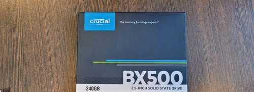 Жесткий SSD диск 240 Гб Crusial BX500
