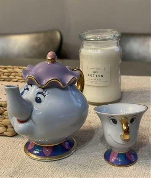 Чайный набор Disney из красавицы и чадовища