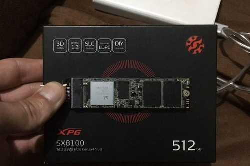 Adata XPG SX8100 m.2 PCI-E Gen3x4 512GB