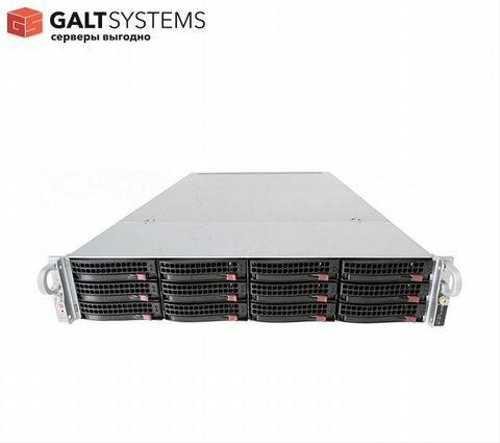 Сервер Supermicro SYS-6028 CSE-829 2xE5-2698v4 8GB