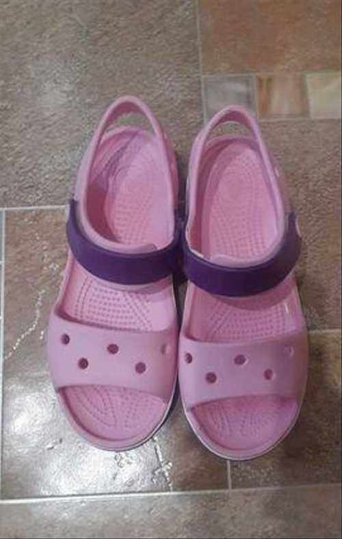 Сандалии Crocs j1 (20см) б/у 1 раз