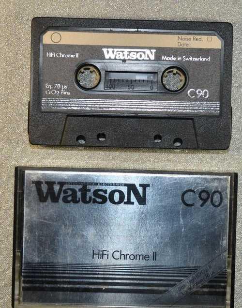 Watson Chrome, Yokohama C-90,Maxell cologne 40