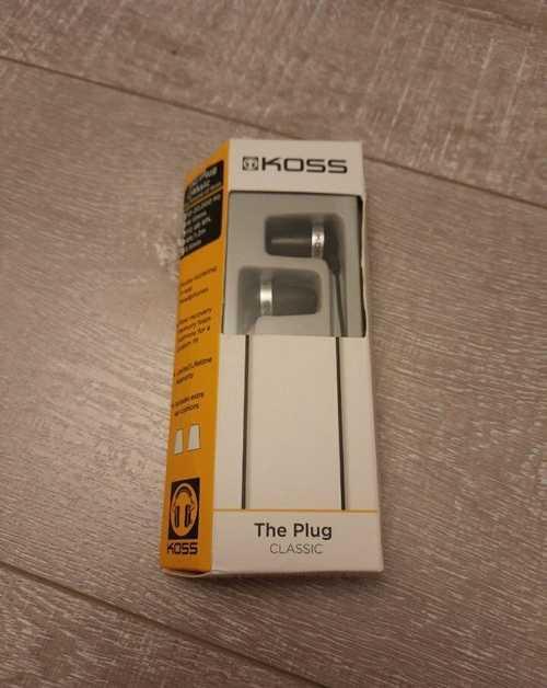 Наушники Koss The Plug оригинал