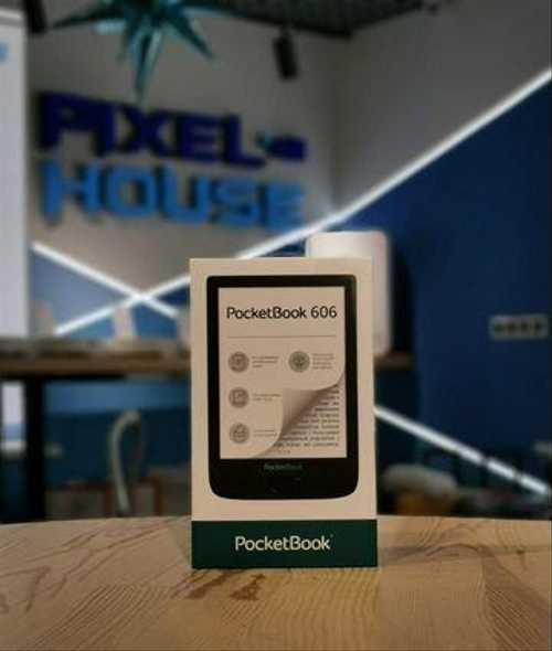 Электронная книга PocketBook PB606 Black 8GB, чер
