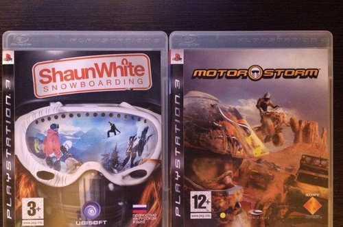 Игры на PS3: Shaun White Snowboarding и Motor Stor