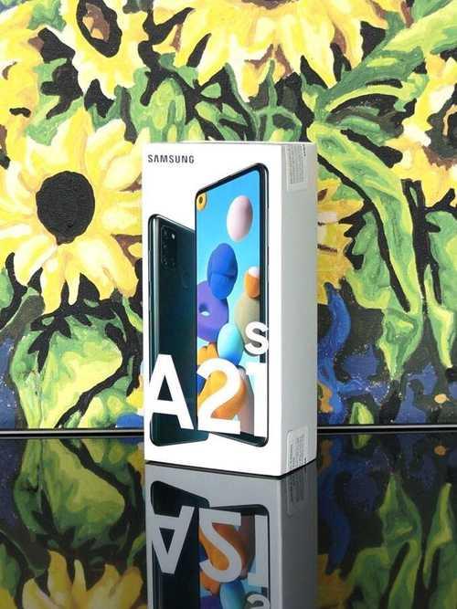 Новый Samsung Galaxy A21s 3/32. Гарантия, чек