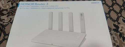 Роутер Honor router 3 с wifi6(xd20)