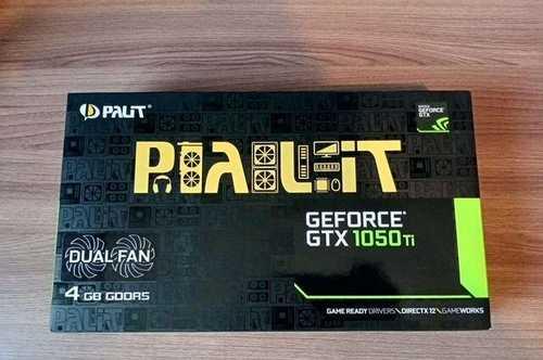 Коробка от видеокарты Palit Nvidia GTX1050ti
