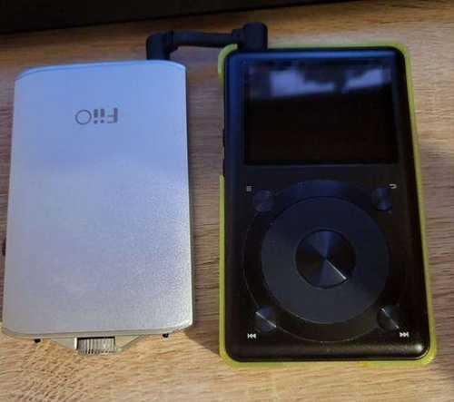 Fiio x1 и усилитель Fiio A3 плеер для аудиофилов