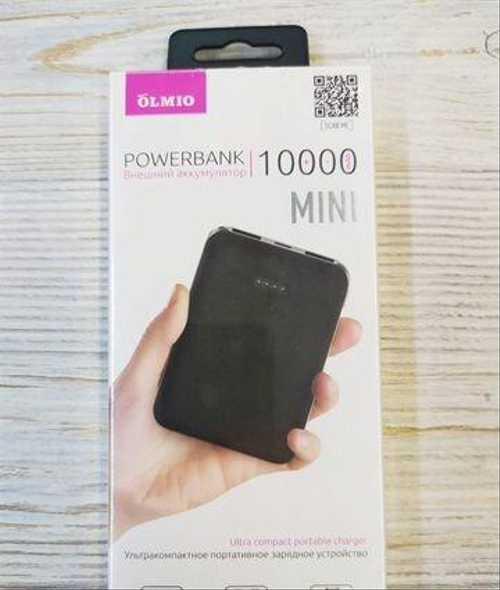 Внешний аккумулятор Olmio Mini 10000mAh