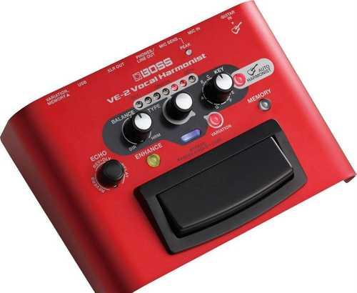 Boss VE-2 vocal harmonist