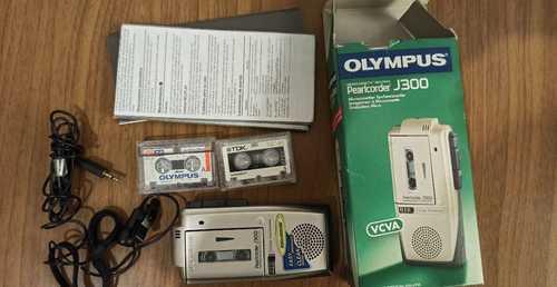 Диктофон кассетный Olympus Pearlcorder J300