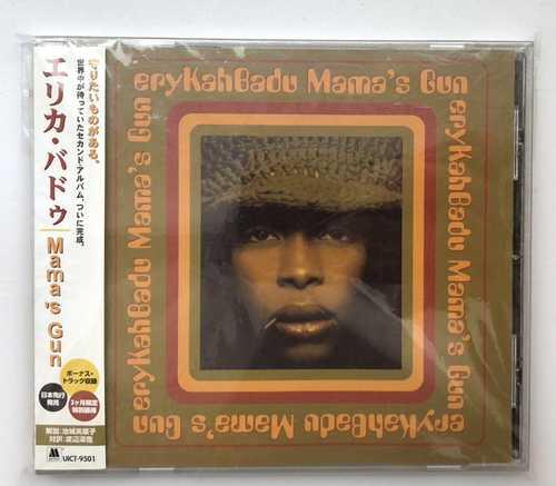 Erykah Badu Mama's Gun CD диск оригинал Япония