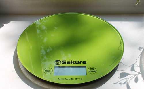 Электронные кухонные весы Sakura