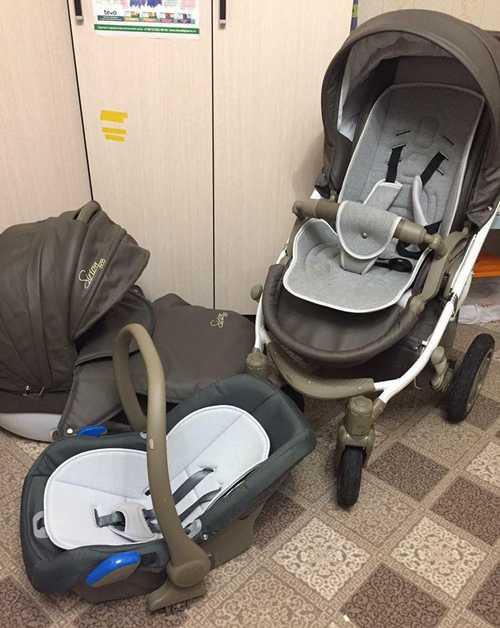 Коляска 3в1 Camarelo Sirion Eco
