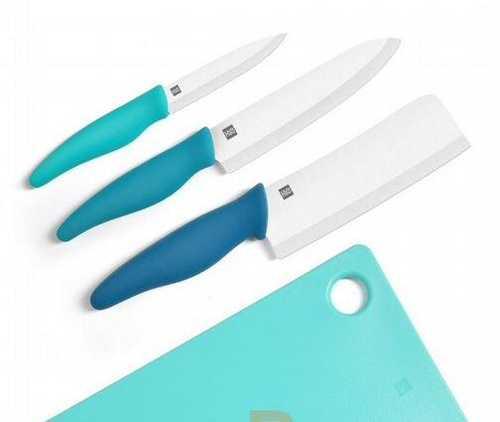 Набор ножей c разделочной доской Xiaomi Huohou Cer