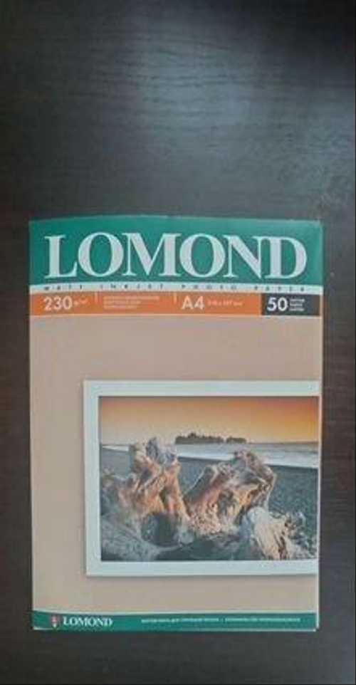 Бумага для фото lomond matt 230гр/см2