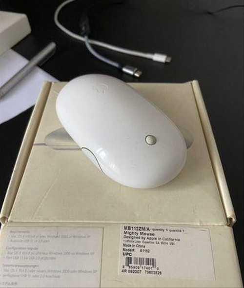 Мышь Apple mighty mouse