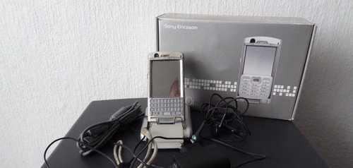 Смартфон Sony Ericsson P990i Silver, в коробке