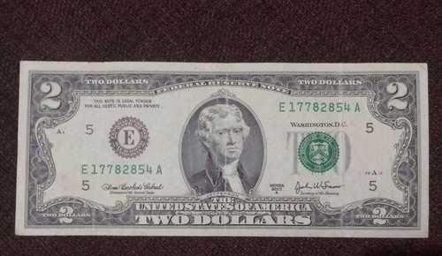 2 доллара США 2003 год