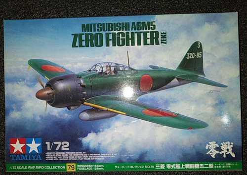 Tamiya 1/72 mitsubishi A6M55 zero fighter