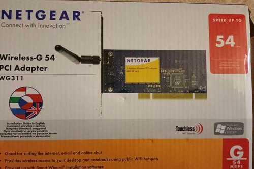 Netgear Witeless-G 54 PCI Adapter WG311