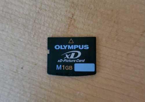 Карта памяти Olympus XD Picture Card 1Gb