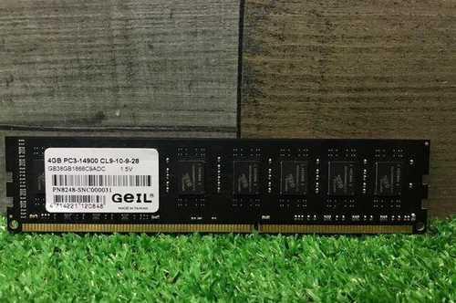 Озу для пк geil GB38GB1866C9ADC DDR3 4GB 1866Mhz