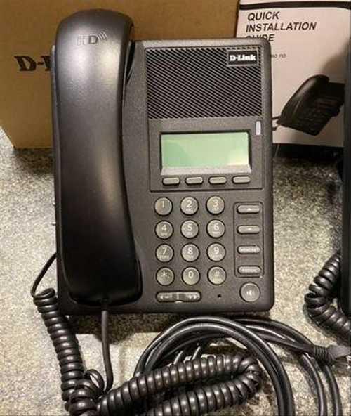 Телефон VoIP D-Link DPH-120S/F1A черный
