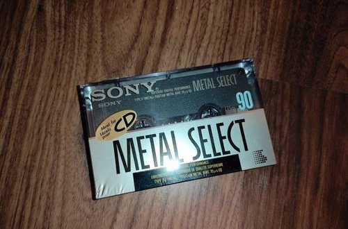 Аудиокассета Sony Metal Select 90