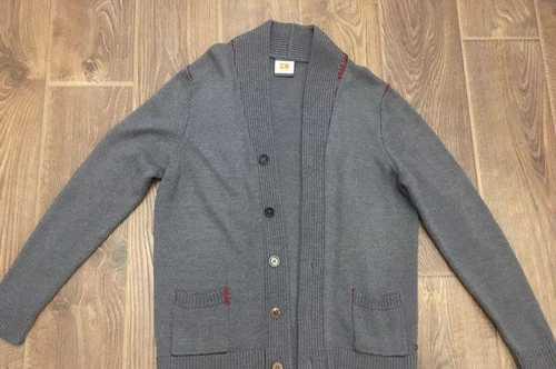 Кардиган Hugo Boss мужской, тёплый, размер 50-52