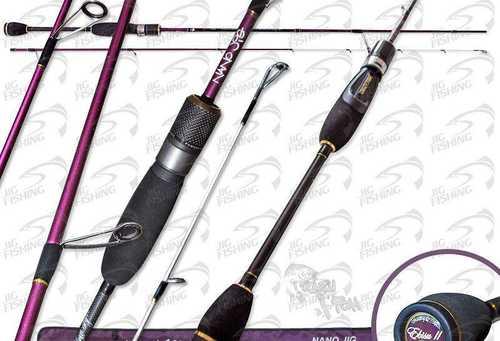 Спиннинг crazy fish ebisu violet SV 602 SUL nano J
