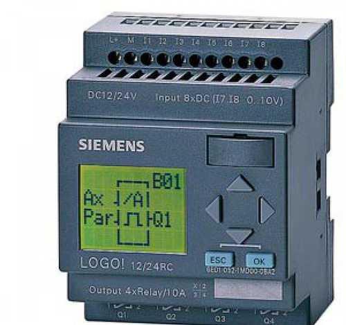 Плк контроллер Siemens logo