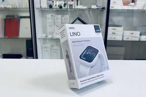 Защитный чехол для Apple Watch 44mm Uniq Lino