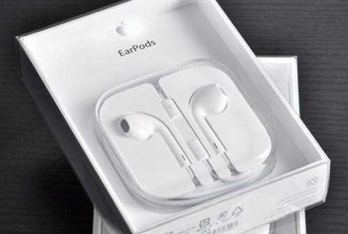 Новые наушники EarPods Apple оригинал
