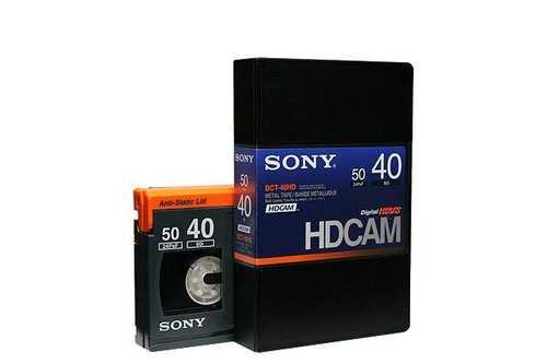 Видеокассета hdcam Sony BCT-40HD