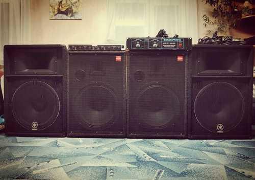 Yamaha S115V,EVM B152,Soundwave SPT1200